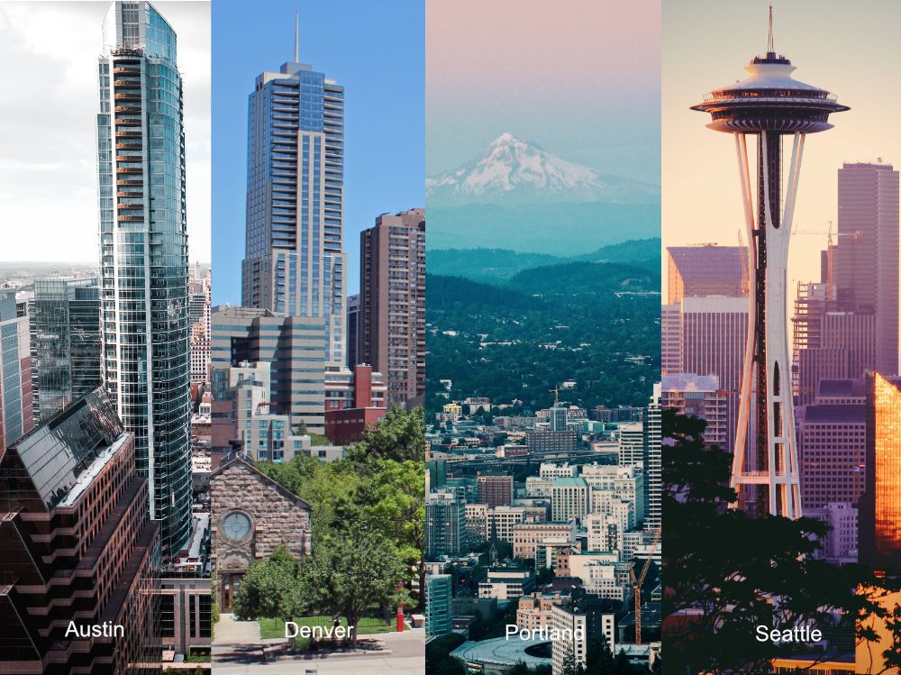 Austin vs Denver vs Portland vs Seattle | SmarterLiving